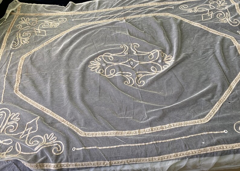 Antique Dutch Lace Tablecloth. Circa 1920-1930 - Etsy