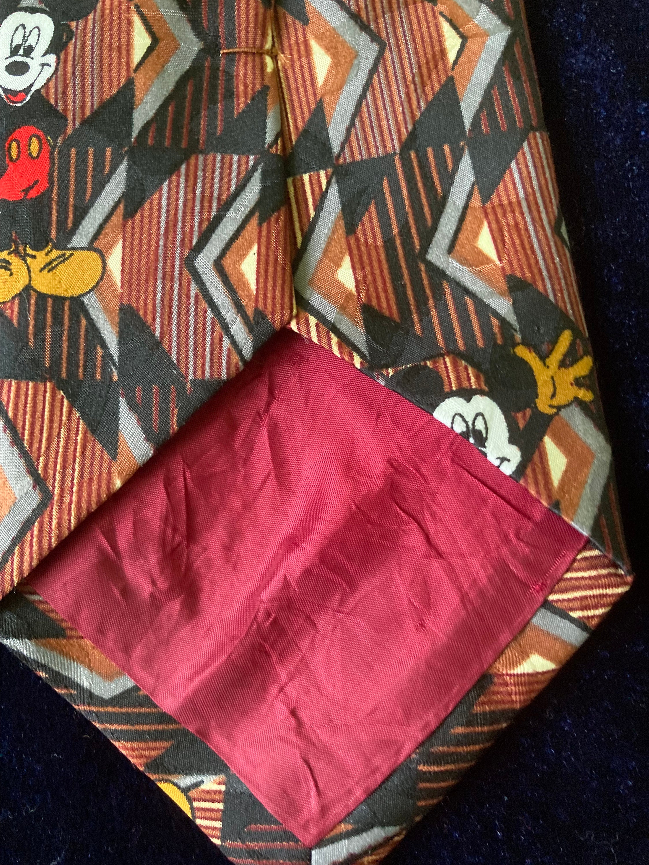 Vintage Walt Disney Mickey Mouse Neck Tie Unlimited 1970 - Etsy