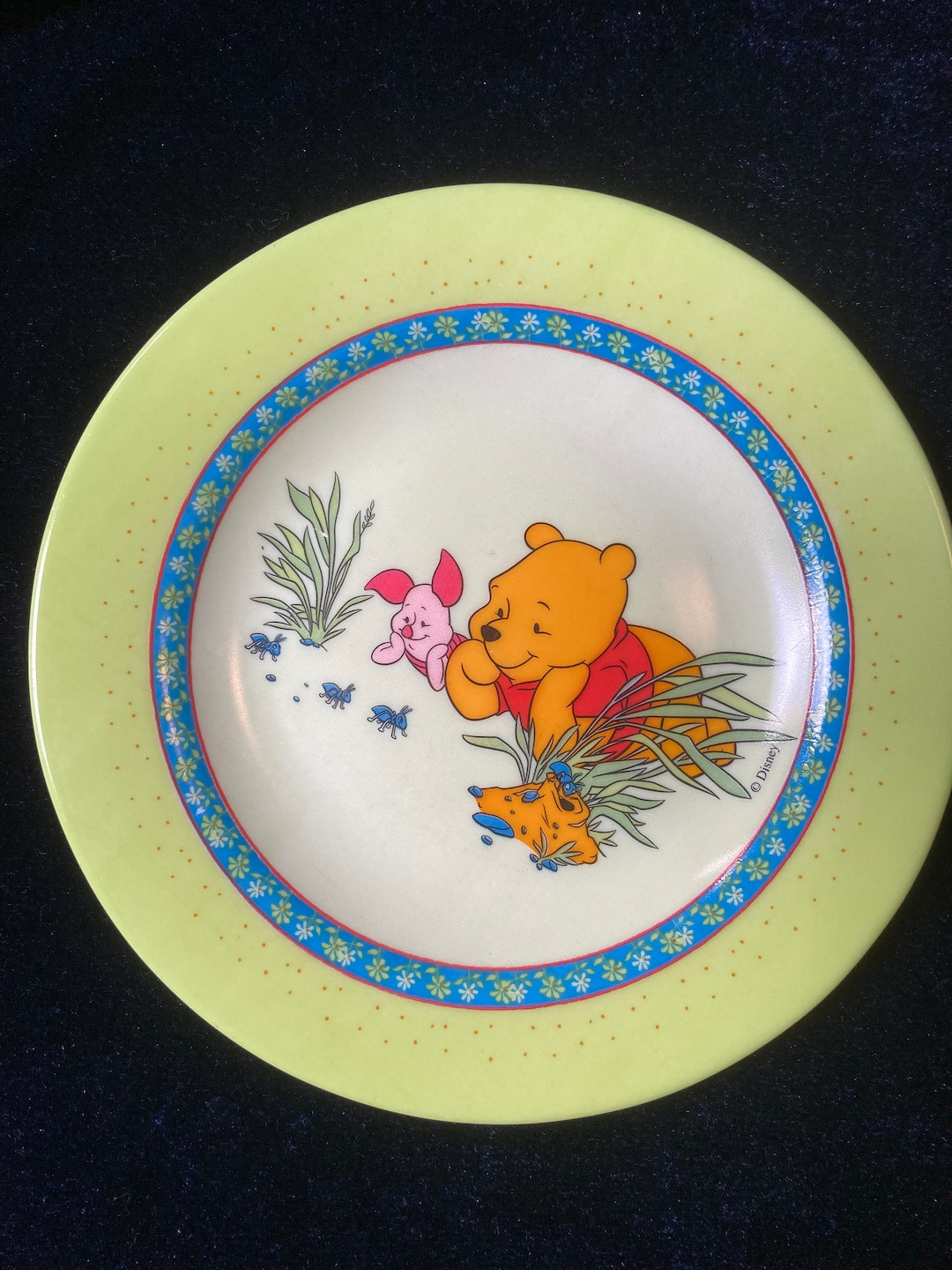 France Luminarc Disney Winnie the Pooh Plate. - Etsy