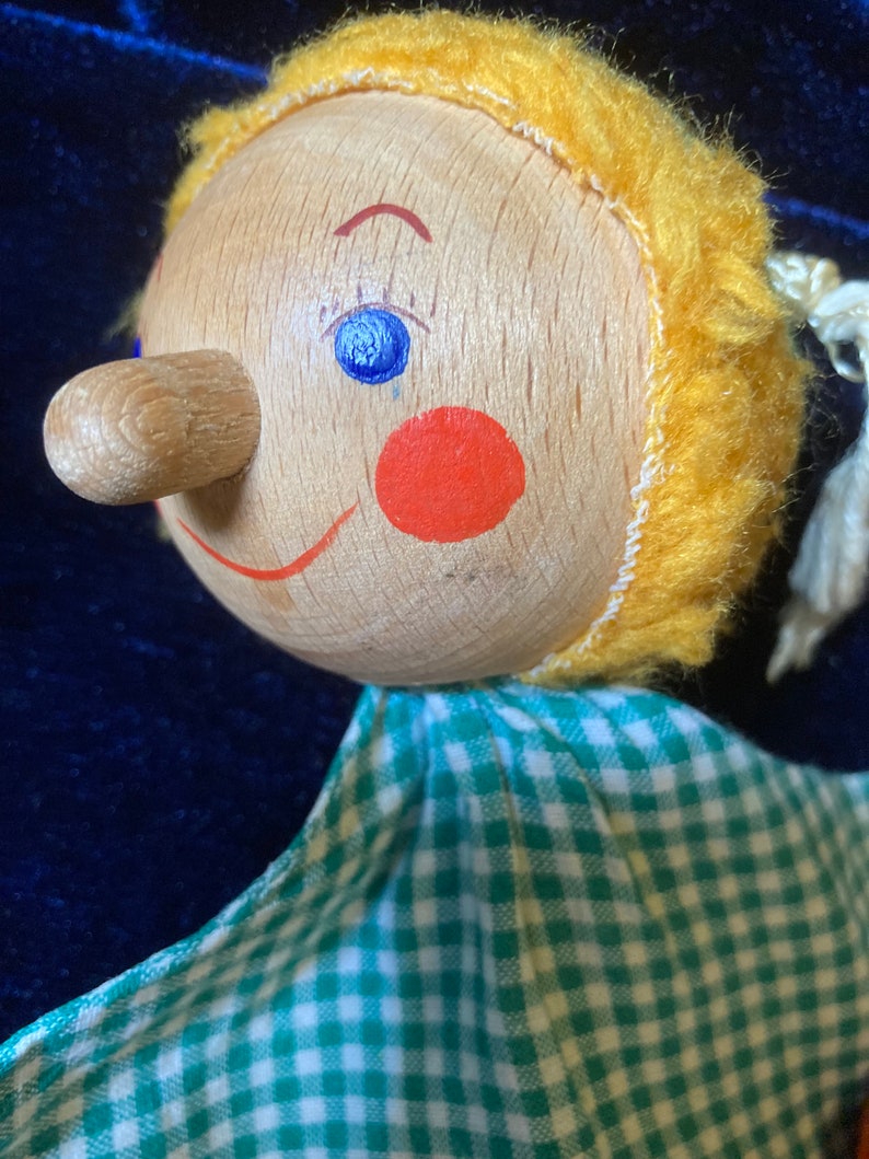 Wooden Heads Hand Puppets Vintage From DDR 1960-1980 - Etsy