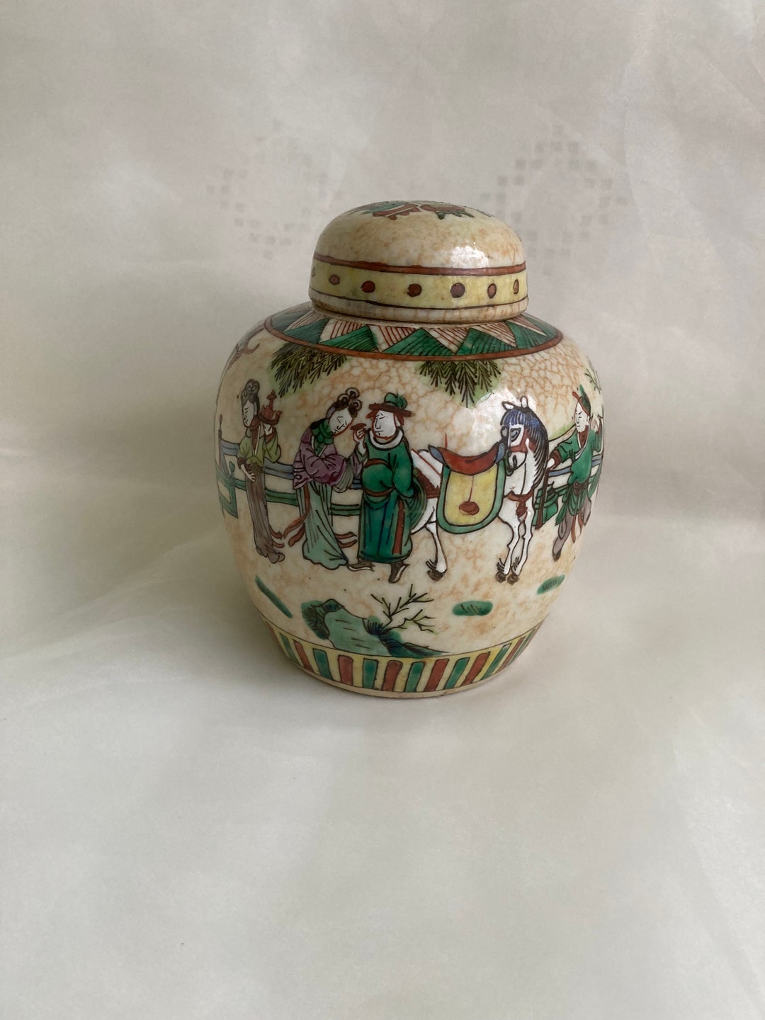 Oude Ginger Pot From China. Circa 1900-1920 - Etsy