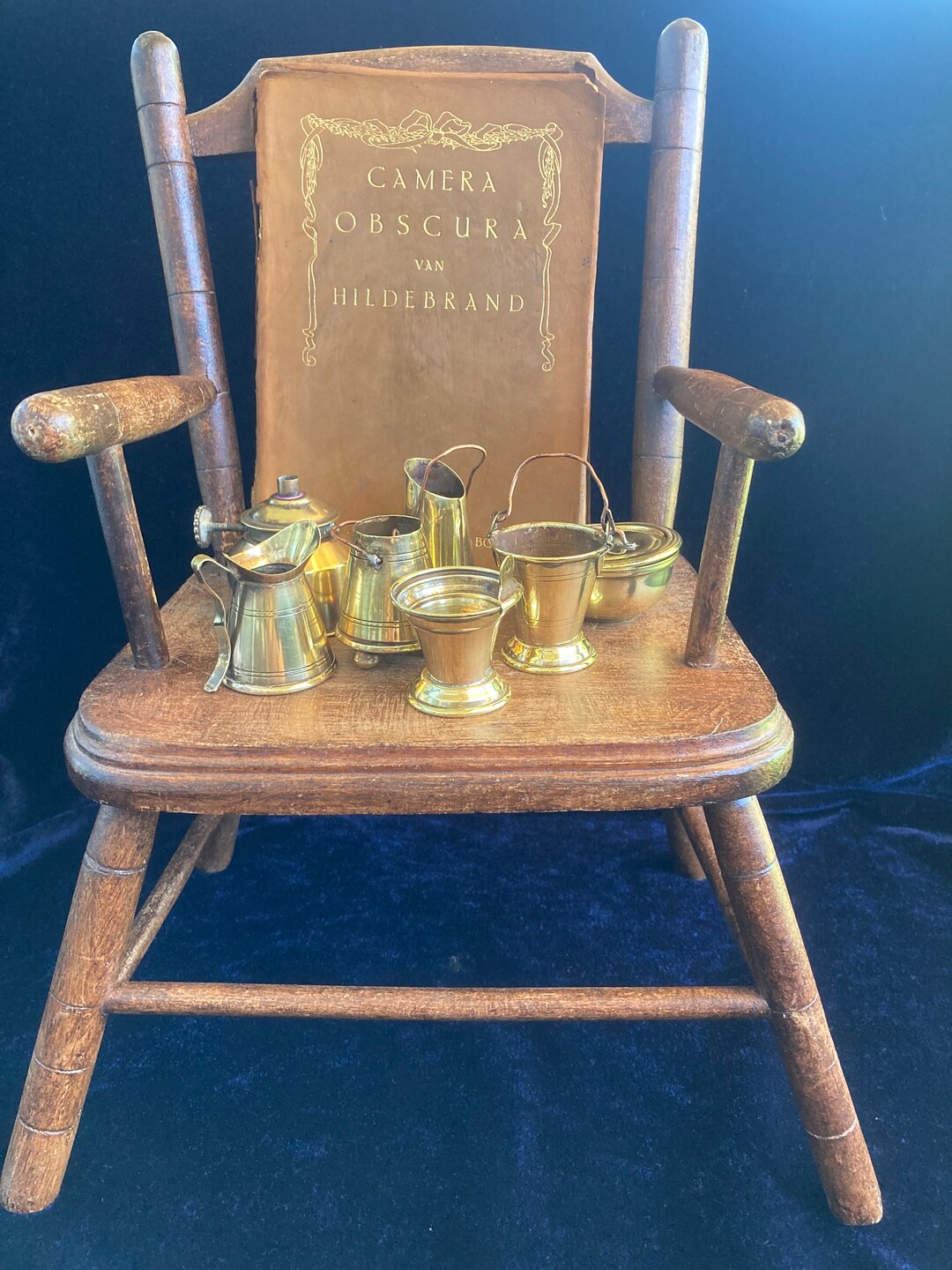 Collection Dollhouse Brass Miniatures Vintage From the 1960s - Etsy