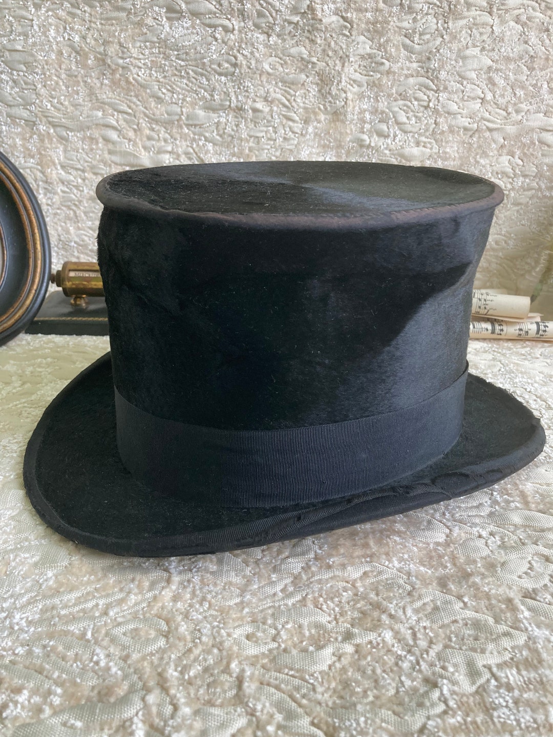 Antique High Hat From England 1905-1910 - Etsy