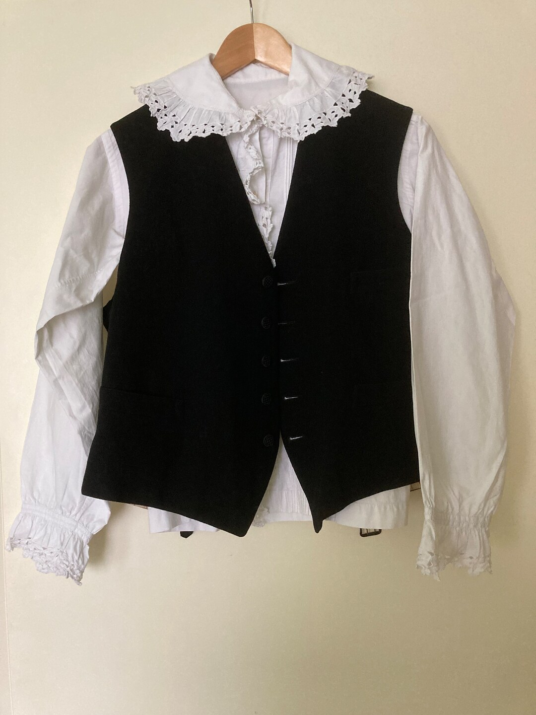 Antique French Mens Waistcoat 1900s-1920s - Etsy
