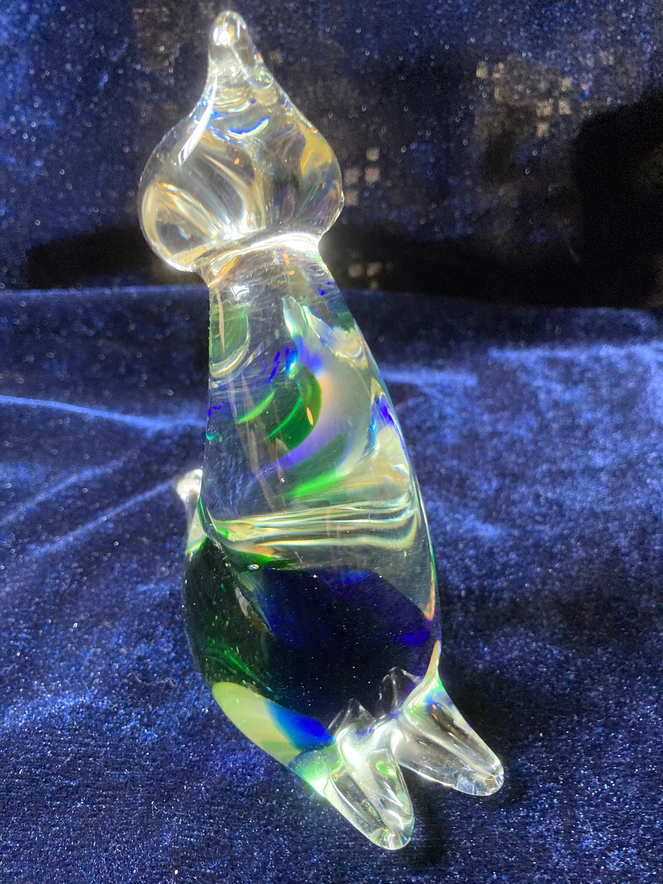 Murano Glass Cat Figurine From the 1950s-1960s - Etsy