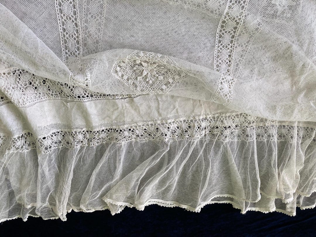 Antique Dutch Lace Tablecloth. Circa 1920-1930 - Etsy