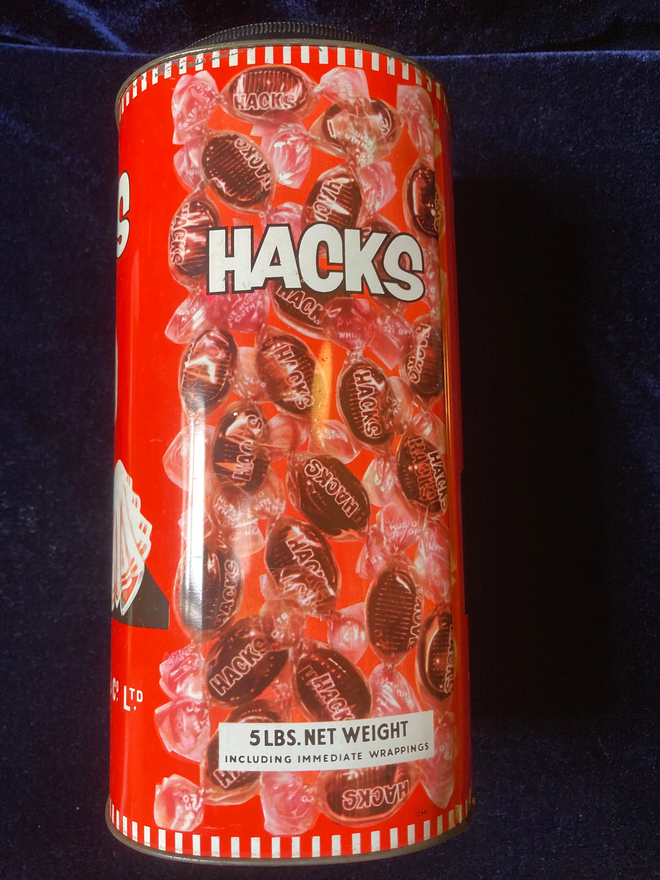 Vintage Hacks Cough Bonbondose Tin From the 1950s - Etsy UK