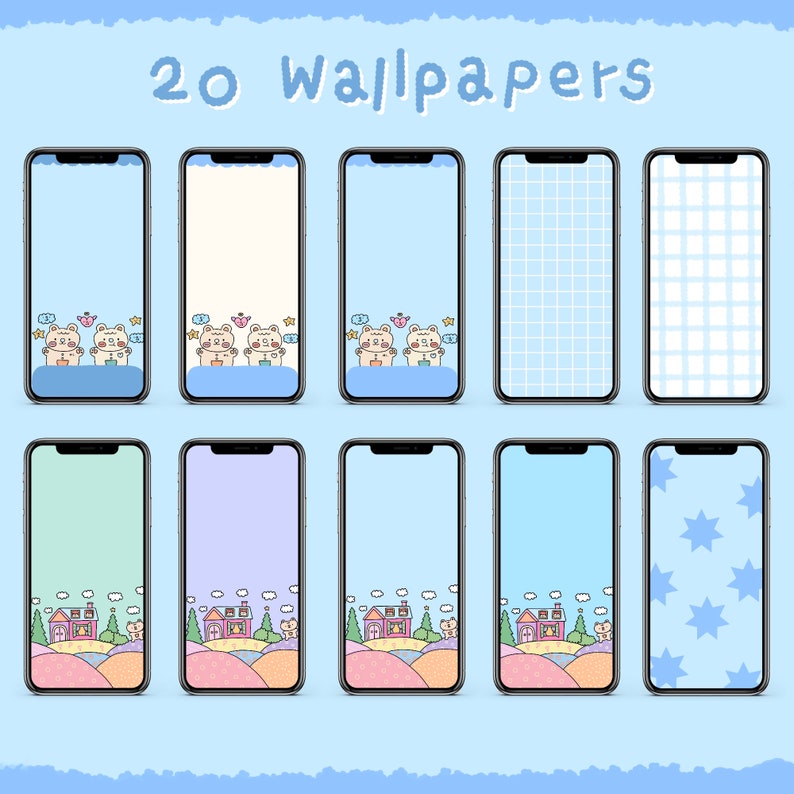 130 App Icon Pack,cute Icon,cute Widgets,kawaii App Icon,pastel Icon ...