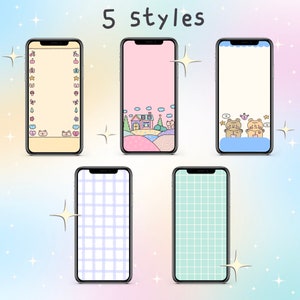 130 App Icon Pack,cute Icon,cute Widgets,kawaii App Icon,pastel Icon ...