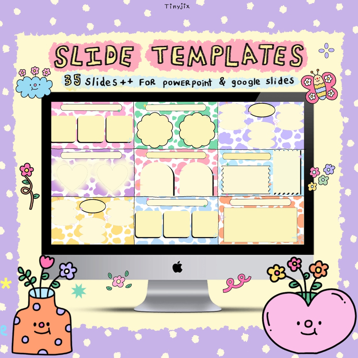 36 Cute Slide Templates,powerpoint Template,google Slide,class Slide ...