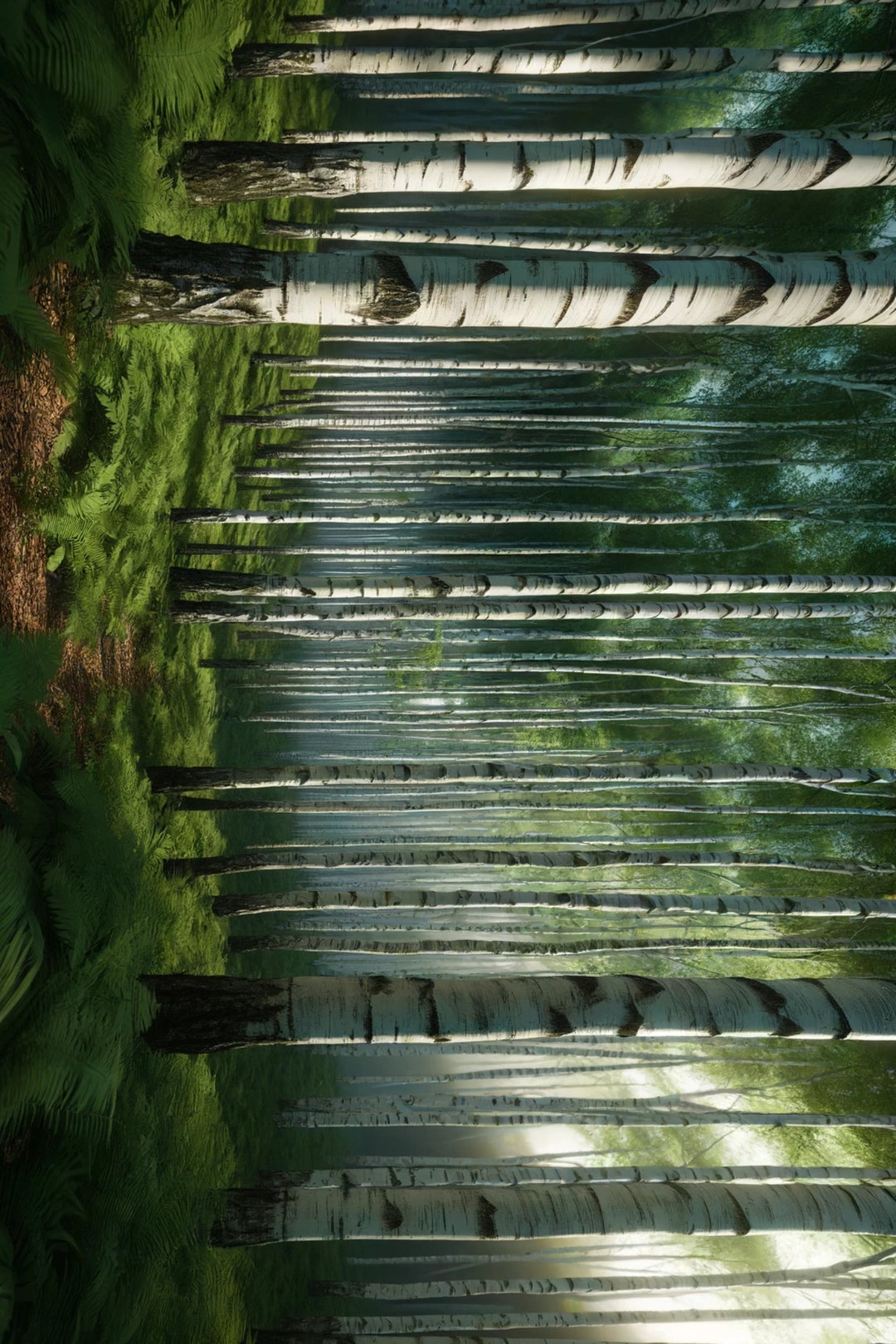 Birch Forest -rice Paper for Decoupage Crafts Scrapbooking Mixed Media ...