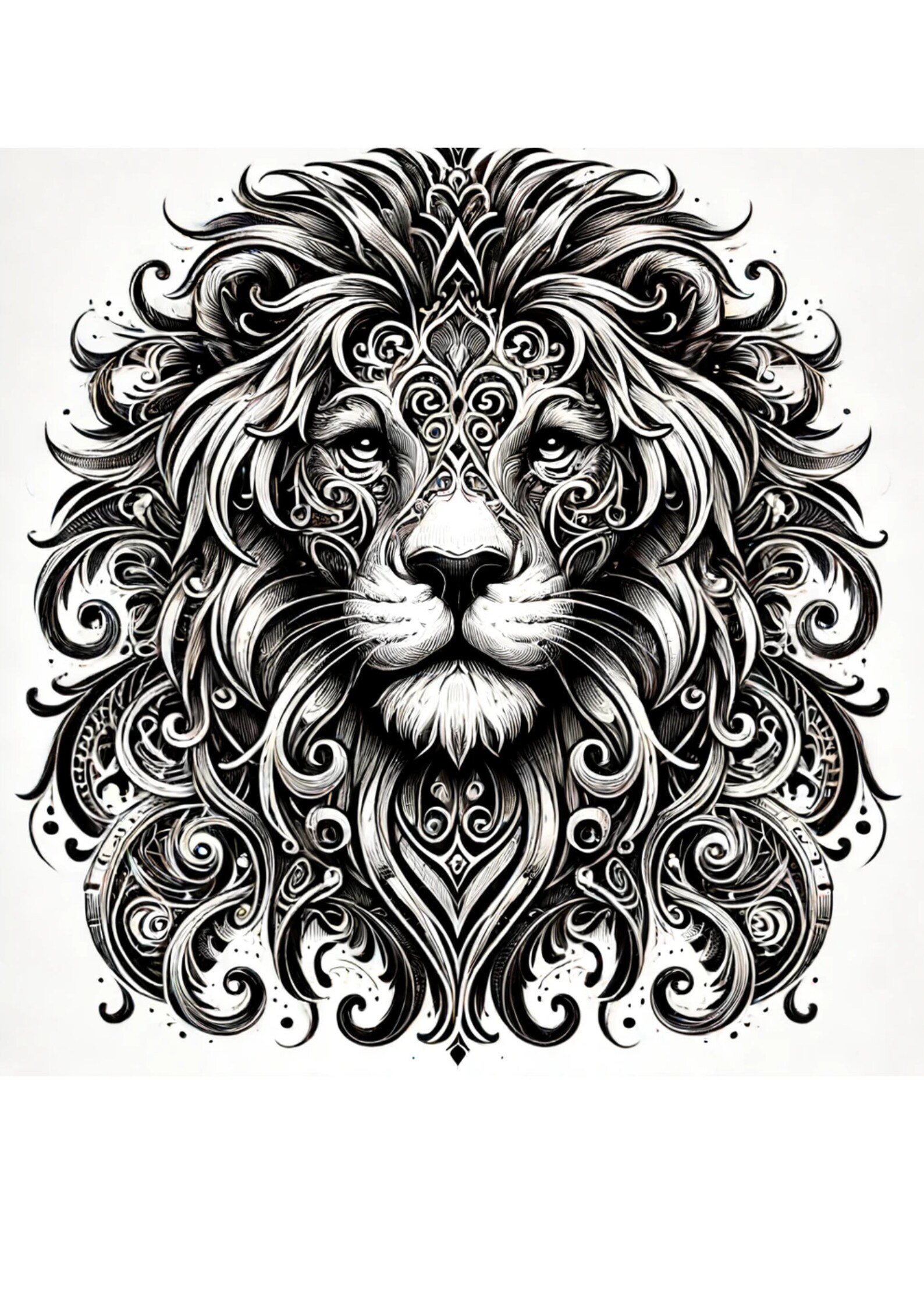 Gothic Lion Rice Paper for Decoupage Craft Scrapbooking Collage Mixed ...