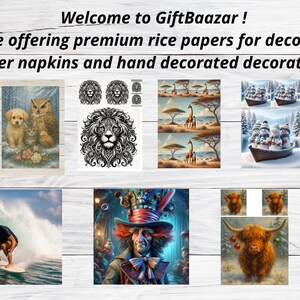 Majestic Deer Decoupage Paper: Watercolor Forest Scene Rice Paper - Etsy