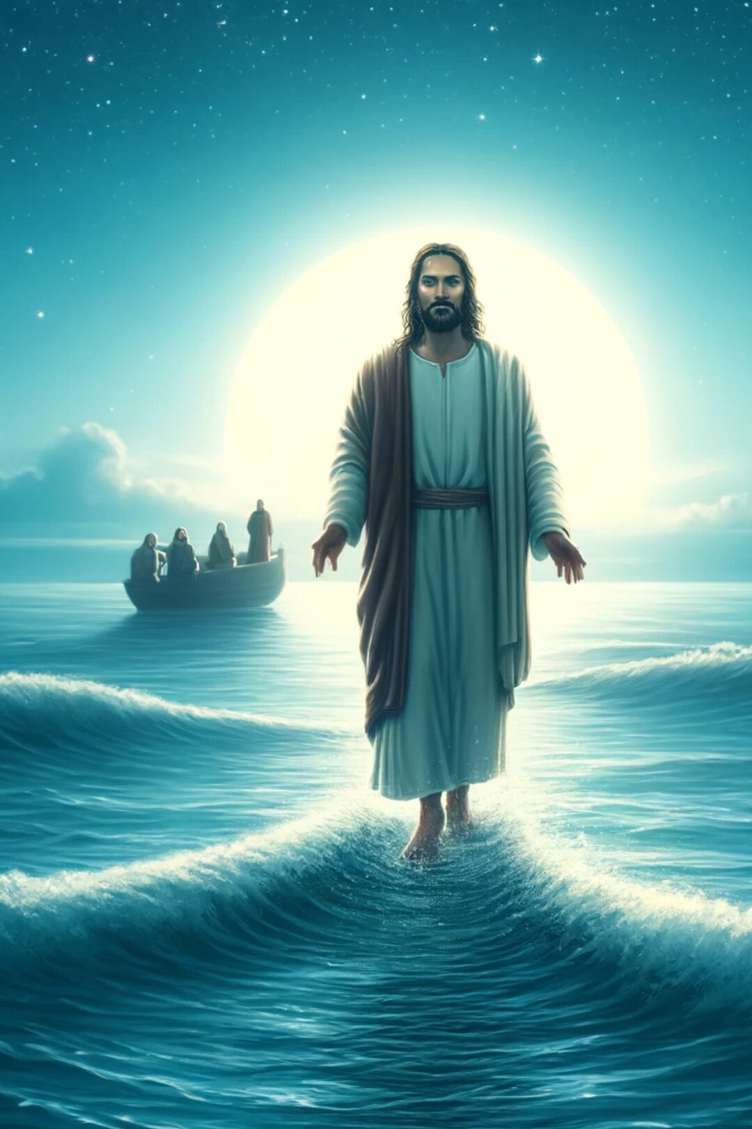 Walking Jesus Rice Paper: Decoupage, Scrapbooking, Card Making (A4 ...