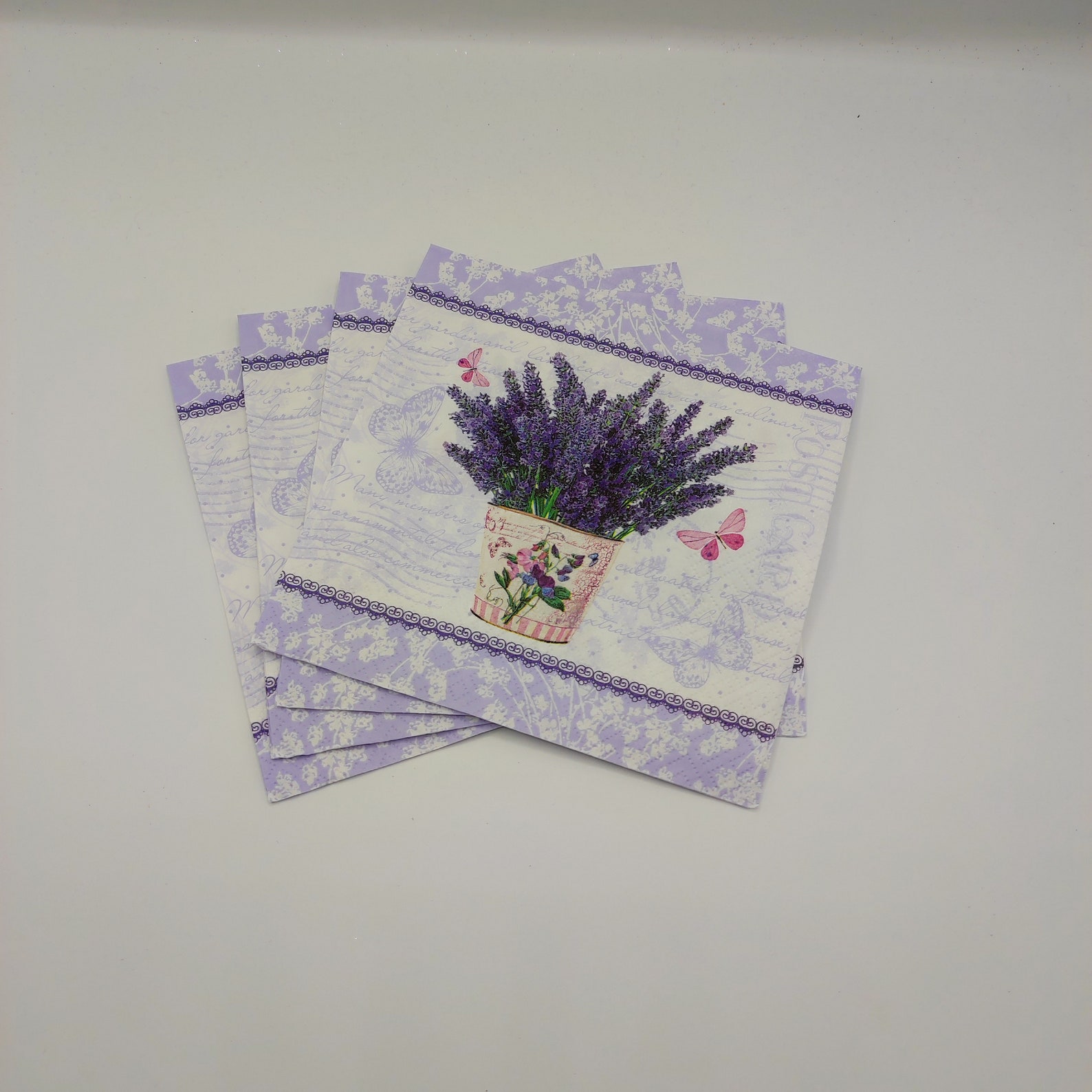 20 Lunch Paper Napkins Serviettes for Decoupage Craft Collage Journal ...