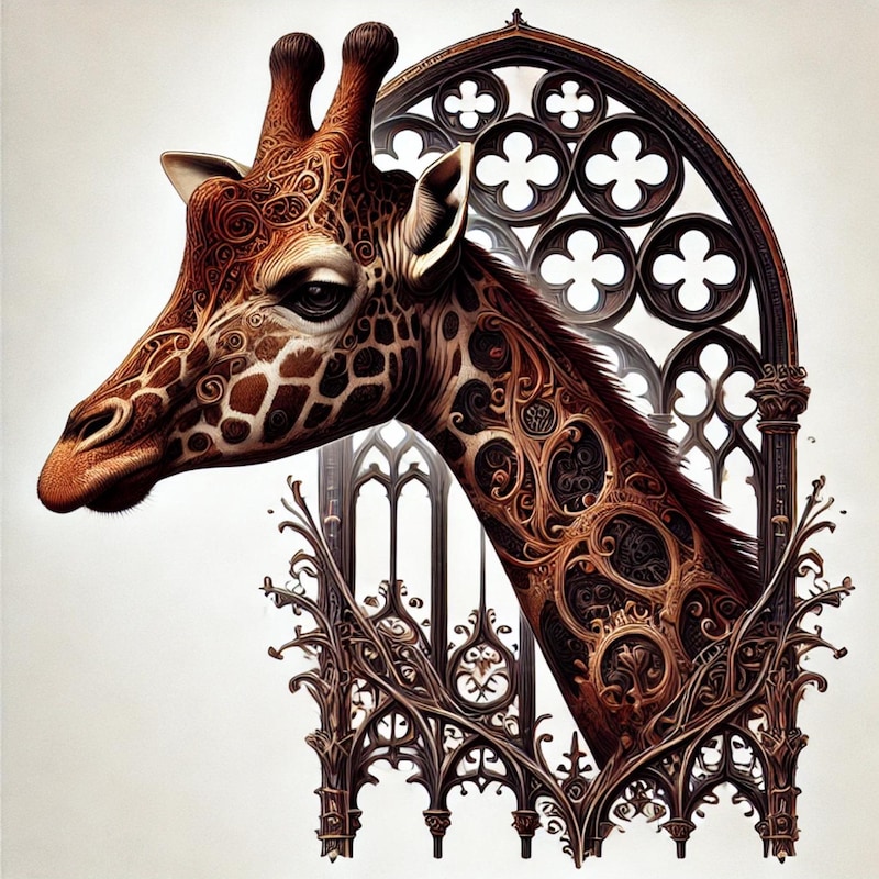 Steampunk Giraffe - Etsy