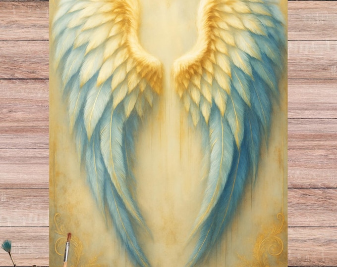Paper Feathers/paper Wings/paper Angel Wings/nursery Paper Feathers ...