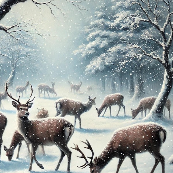 Winter Rice Paper - Etsy