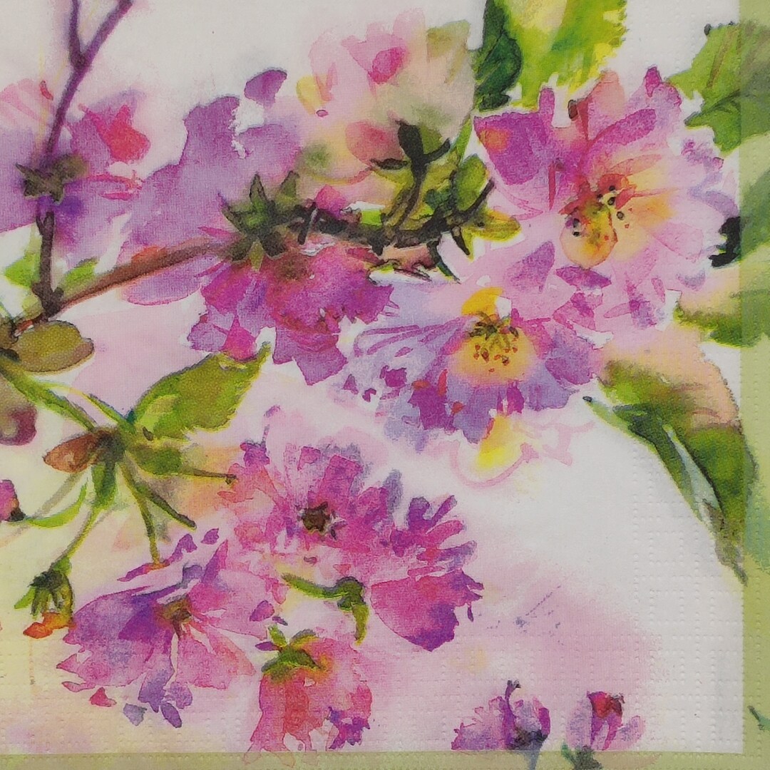 4 Individual Lunch Paper Napkins for Decoupage Craft Collage Journal ...