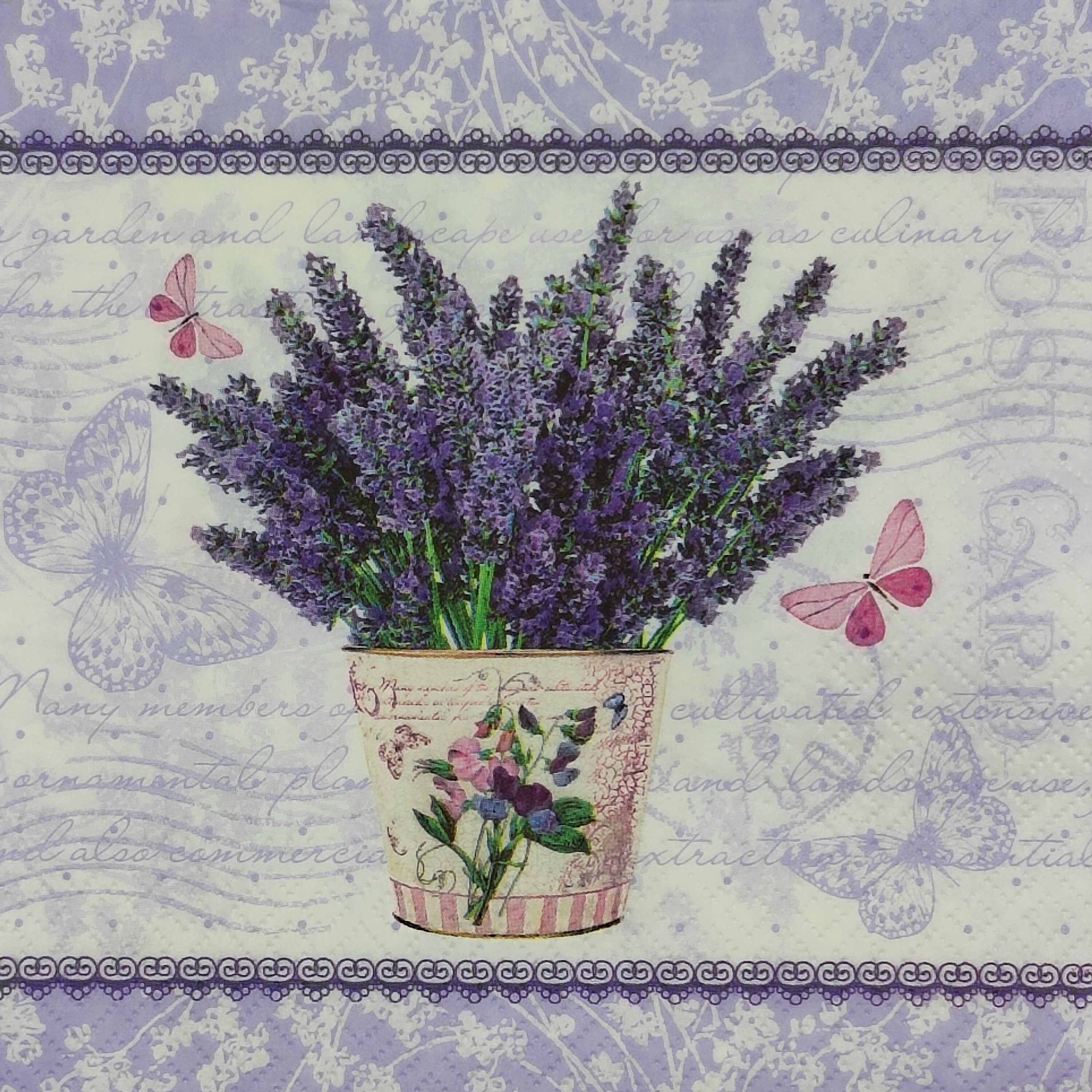 20 Lunch Paper Napkins Serviettes for Decoupage Craft Collage Journal ...