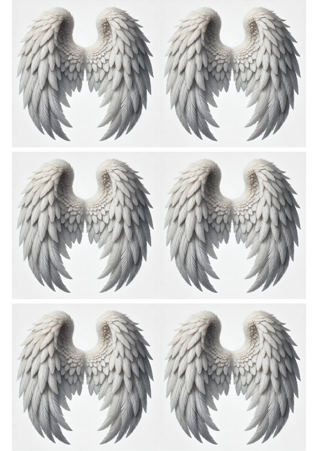 Angel Wings Rice Paper: A4 Decoupage Sheet for Scrapbooking - Etsy