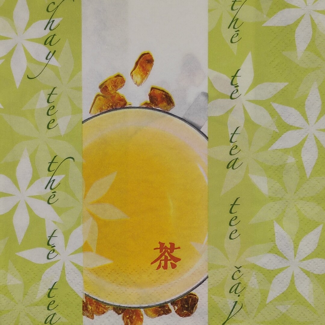 Chinese Cup of Tea Decorative Paper Napkins for Decoupage Craft Collage ...