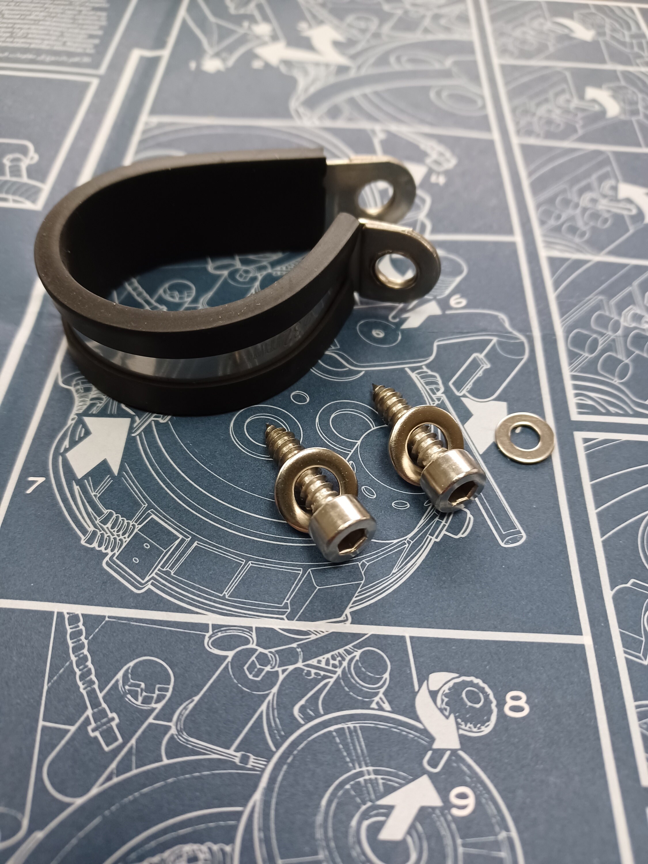 Ribbon Cable Clamp and Fixings for Hasbro Haslab Ghostbusters Afterlife ...