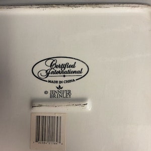 Certified International Jennifer Brinley 12" Square Sidewalk Cafe ...