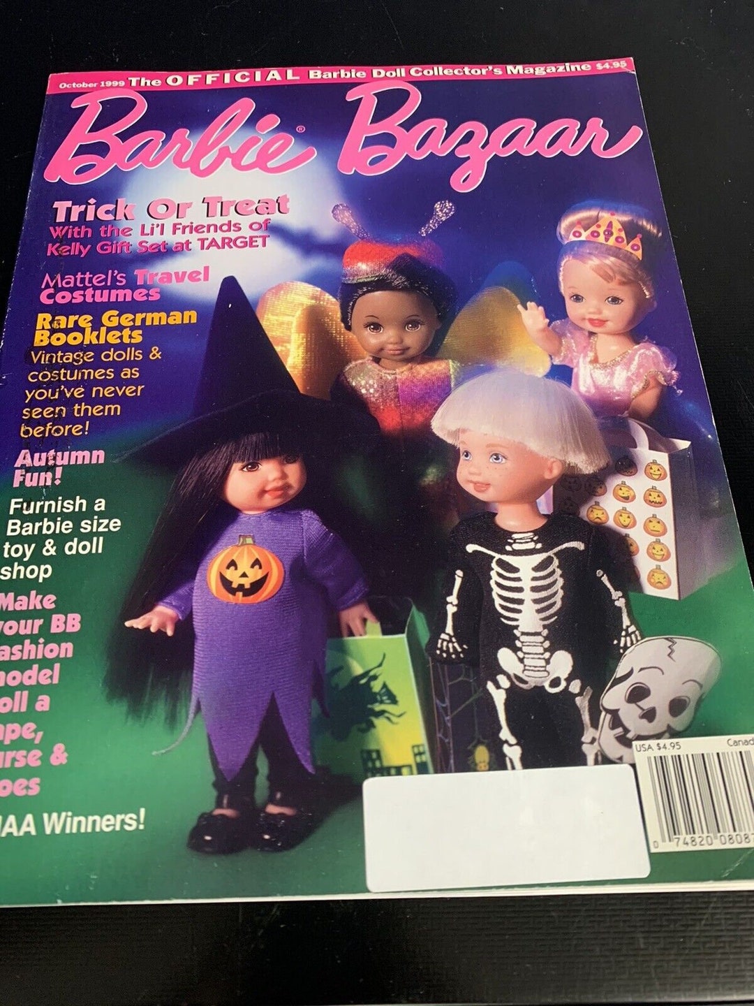 Barbie Bazaar Magazine October 1999 Volume 11 Issue 5 Vintage Travel ...