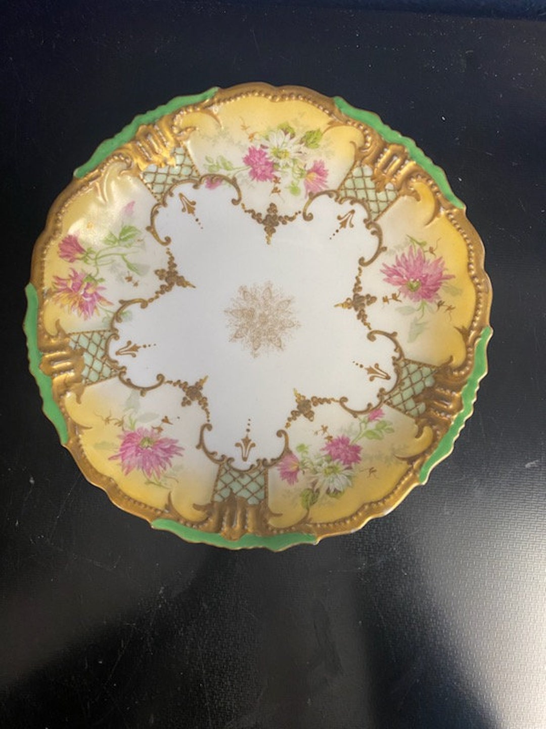 Antique French Limoges China 8 Decorative Plate With - Etsy