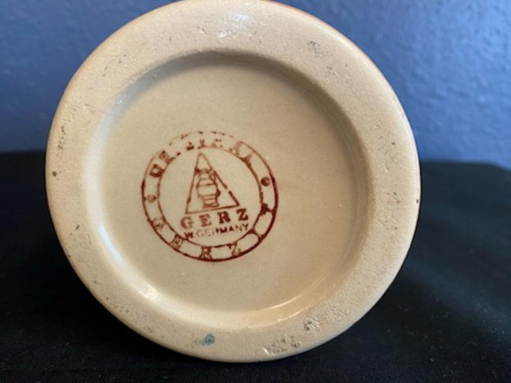 Vintage 1980s Original GERZ West Germany Beer Stein Authentic Stamped 9 ...