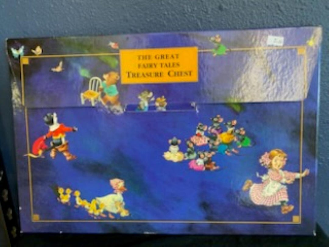 Vintage 1990s-tormont the Great Fairy Tales Treasure Chest -children’s ...