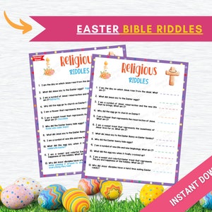Easter Bible Maze Game Printable Easter Activity for Kids - Etsy