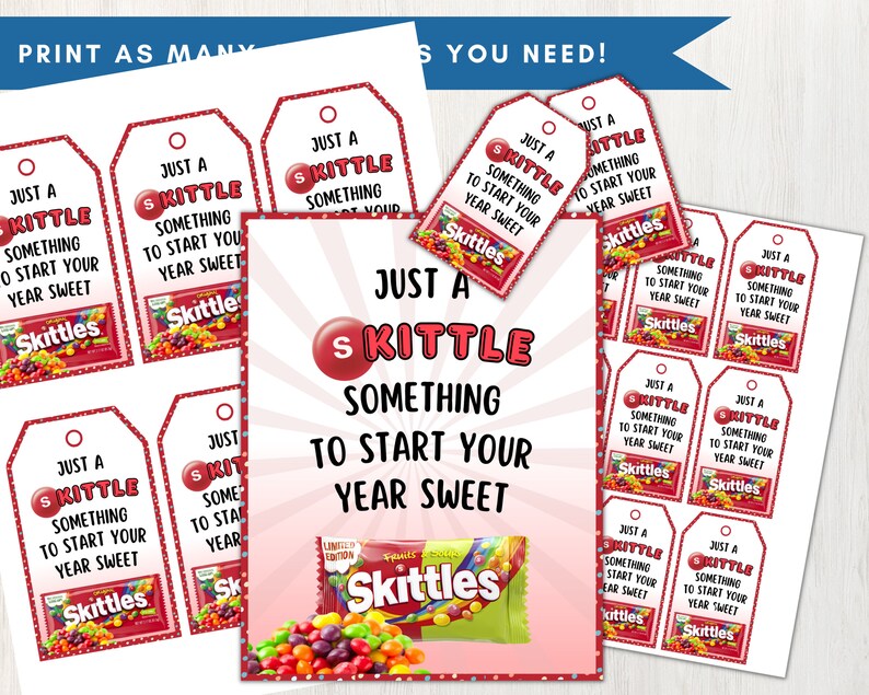 First Day of School Treat Tag for Students, Welcome Back to School Gift ...