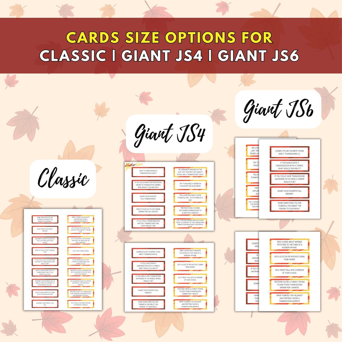 Jenga Truth or Dare Printable Cards for Family Friends Party Work ...