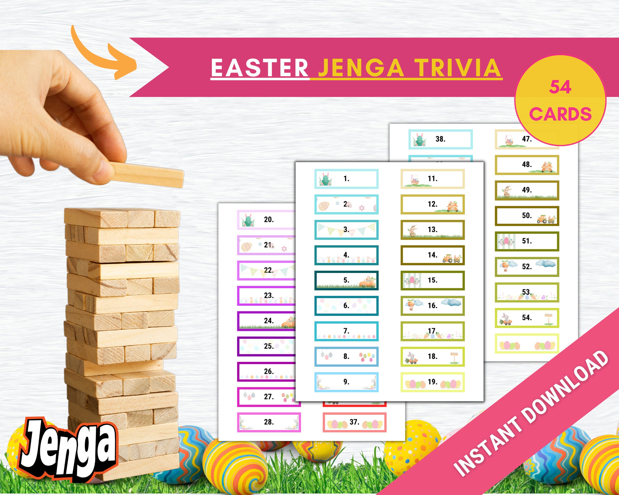 Easter Friendly Family Feud Game the Hilarious Party Game of - Etsy