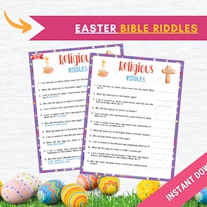 Lent Word Scramble Game | Printable Christian Easter Games for Kids ...