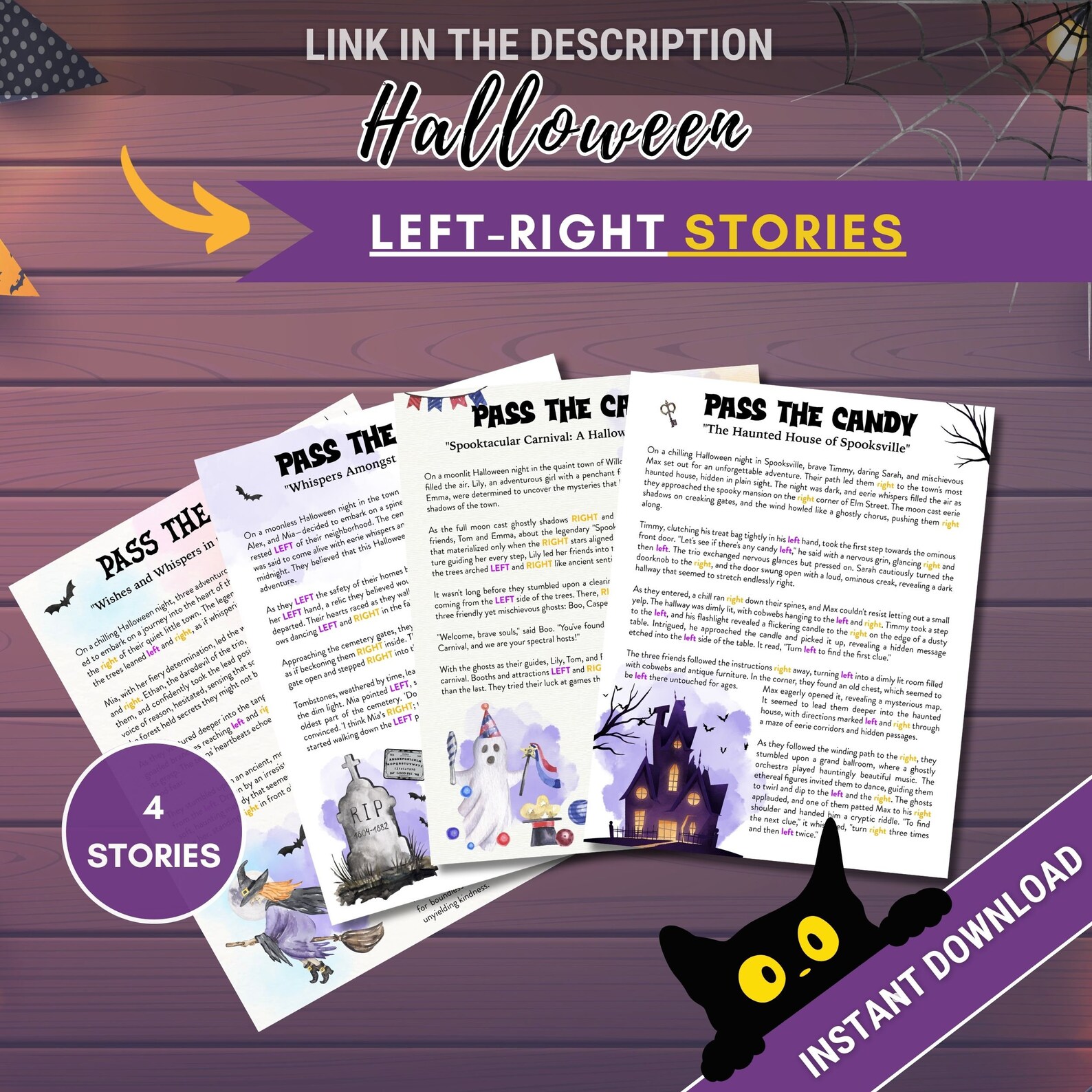 Halloween Truth or Scare Cards - the Fun Halloween Party Group Game for ...