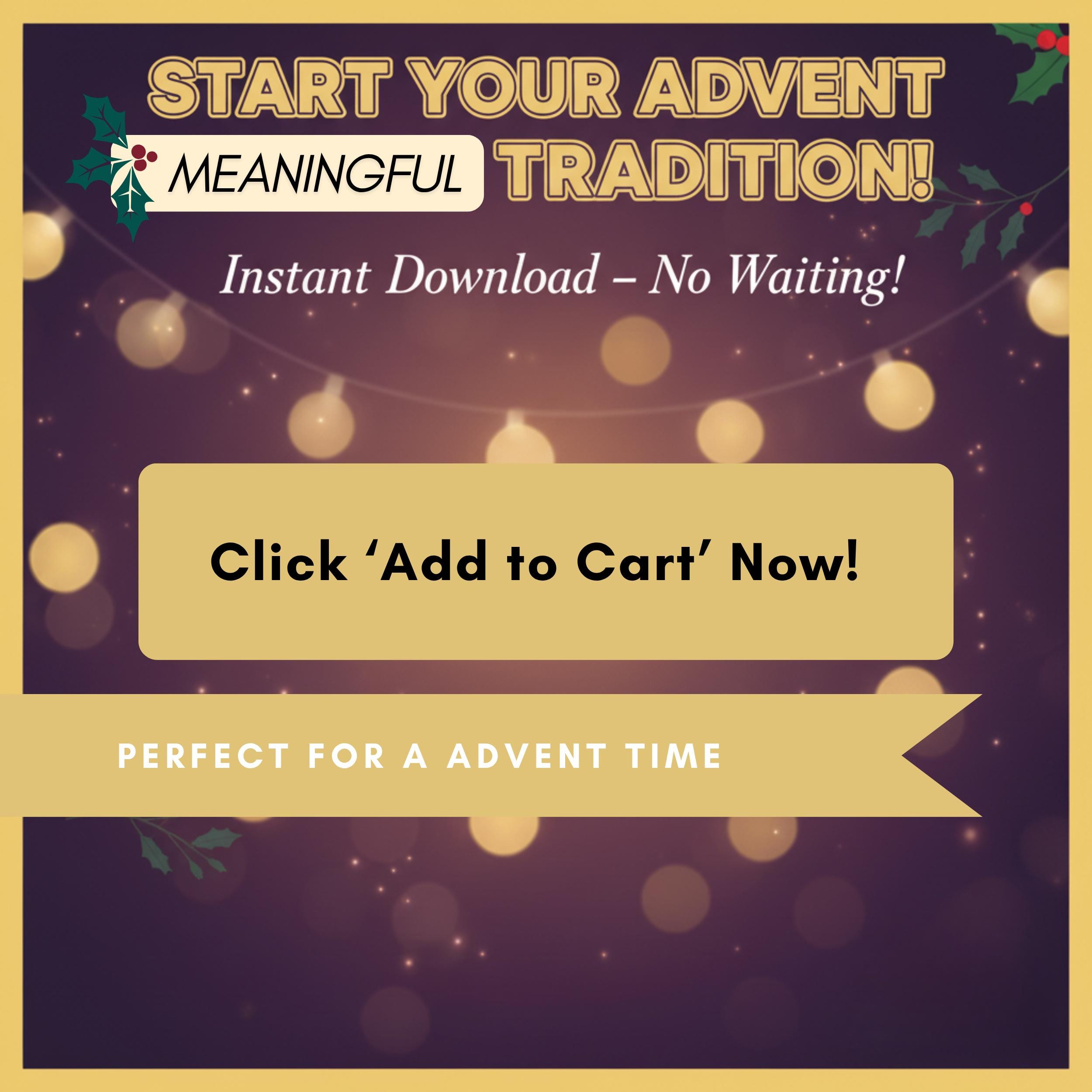 Advent Bible Scavenger Hunt Printable, 24 Days of Christmas Activity ...