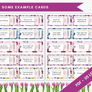 Printable Grandma Coupons, Printable Coupons for Grandma, Coupon Book ...