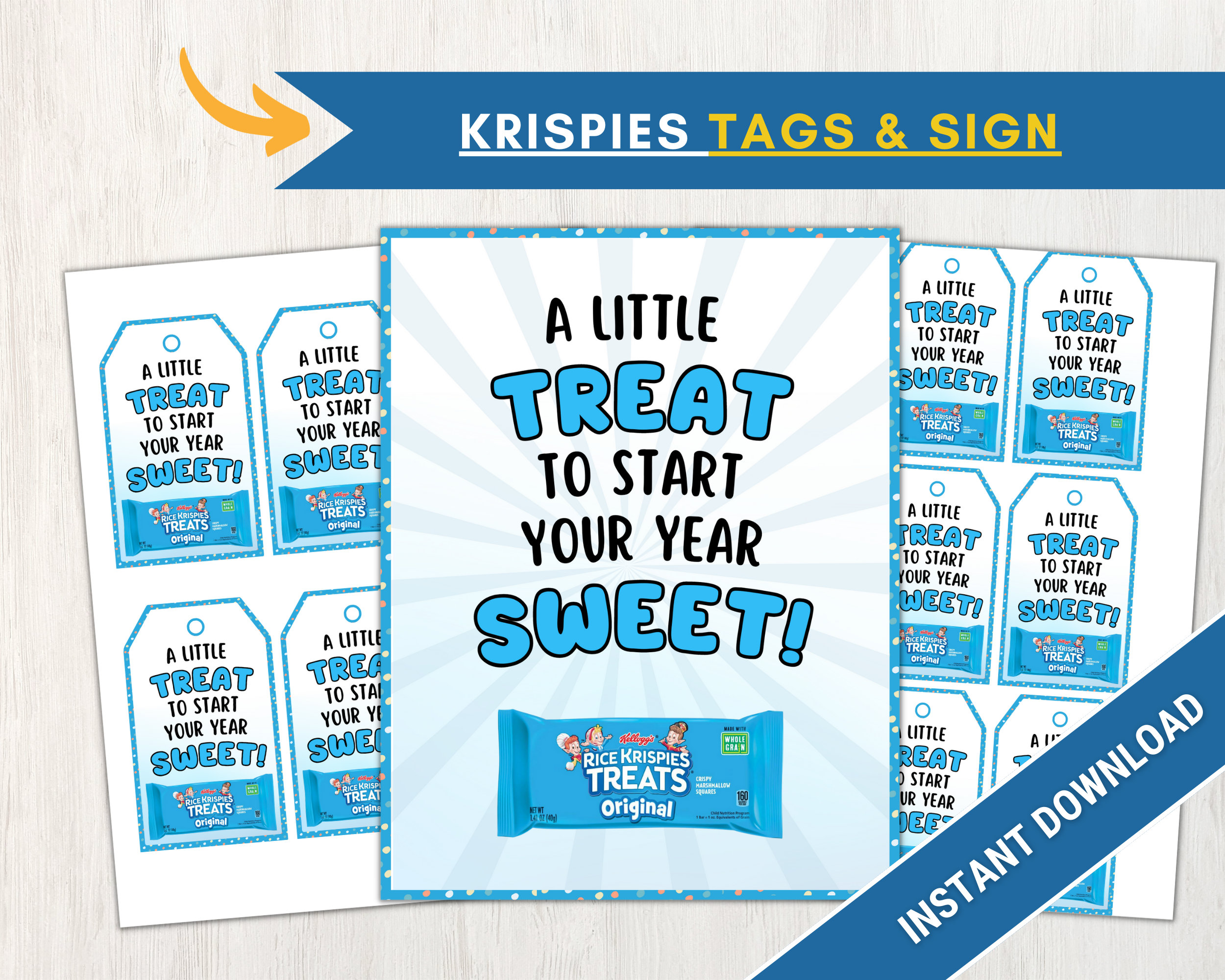 First Day of School Treat Tag for Students, Welcome Back to School Gift ...