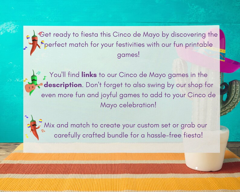 Cinco De Mayo Candy Dice Game, Printable Cinco De Mayo Fun Mexican ...