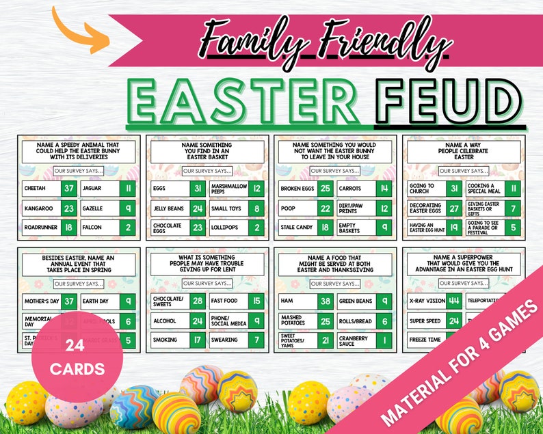 Easter Fact or Fiction Game | Printable Easter Games for Kids & Adults ...