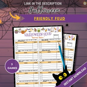 Halloween Scary Movie Trivia Game, Halloween Printable Games, Horror ...