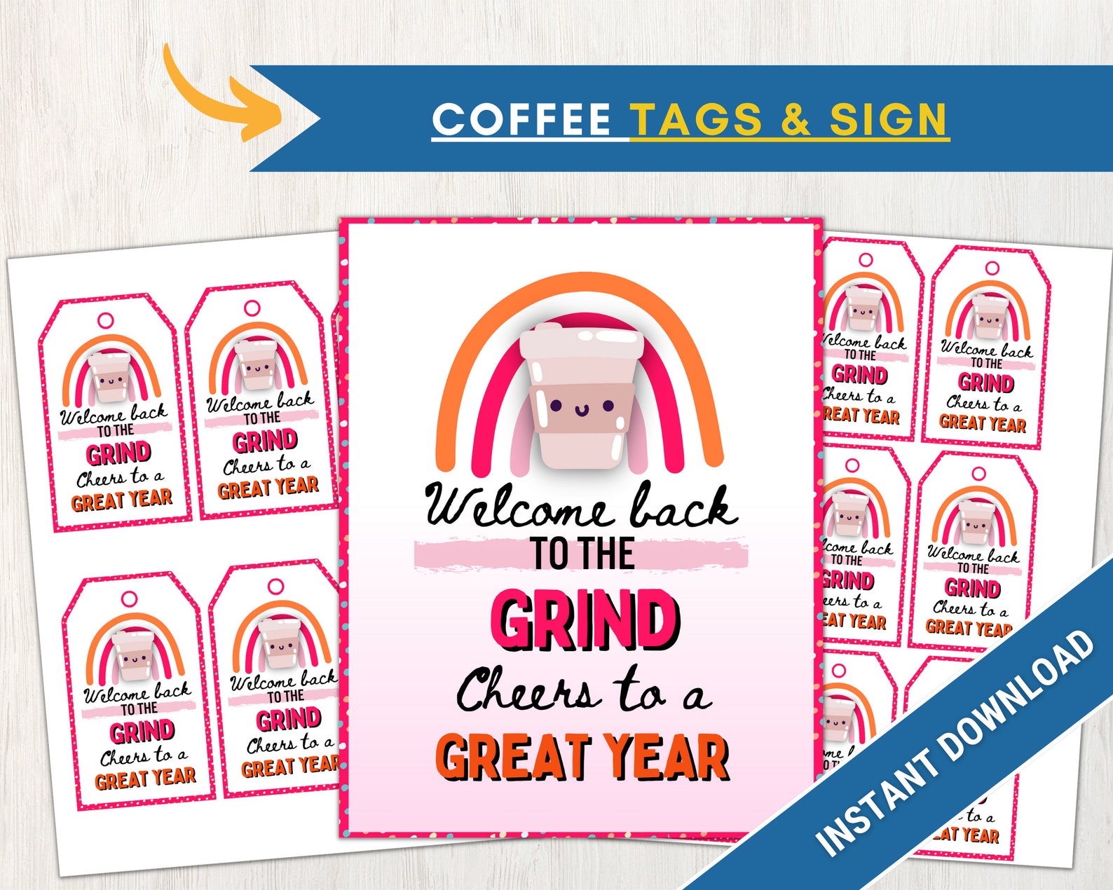 First Day of School Treat Tag for Students, Welcome Back to School Gift ...