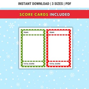 Christmas Friendly Feud Game | Printable Christmas Family Group Game ...