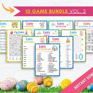 What's Your Bunny Name Game | Easter Name Game | Printable Easter Games ...