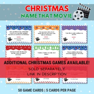 Christmas Think Fast Game, Christmas Think Quick Game, Christmas Word ...