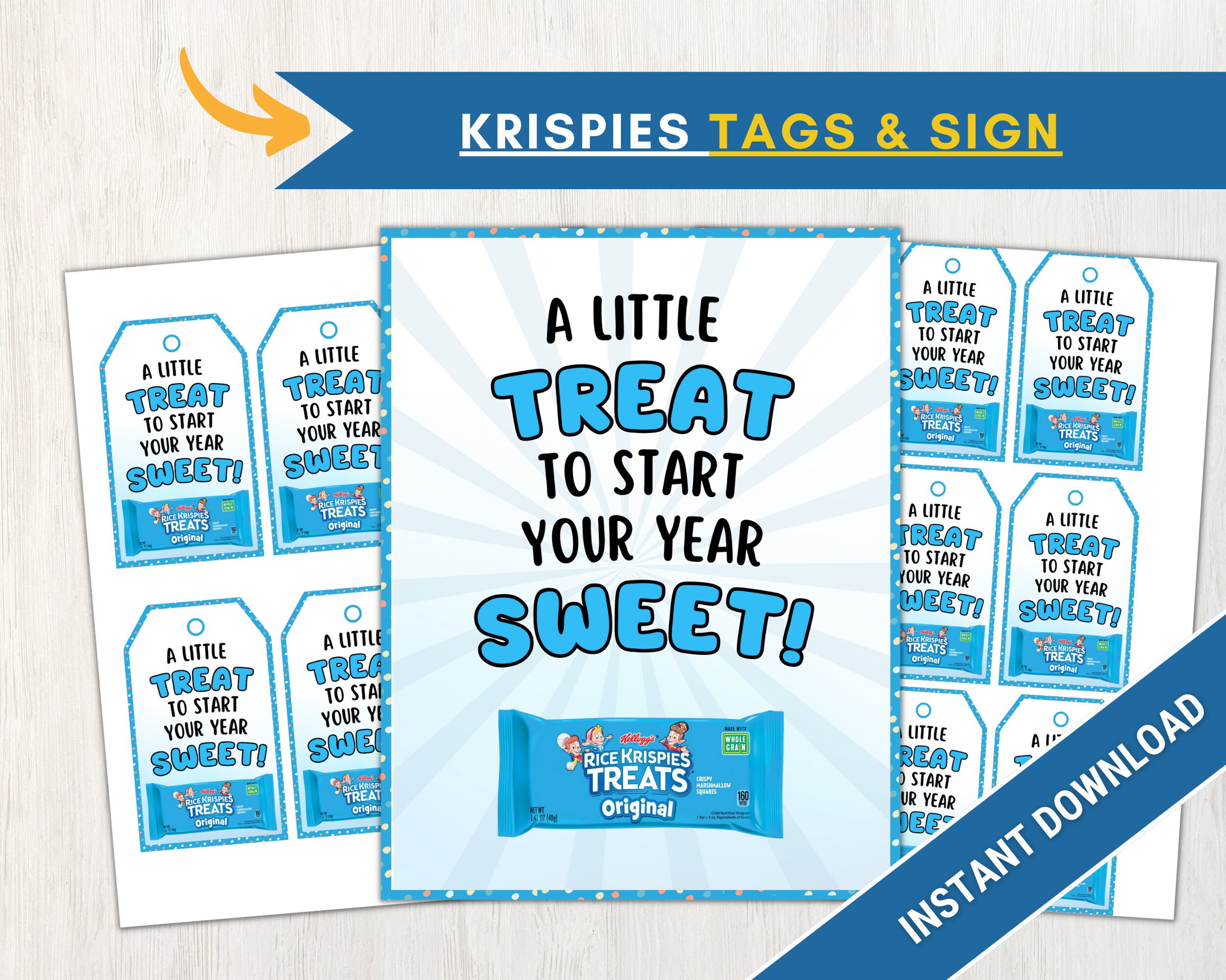 First Day of School Treat Tag for Students, Welcome Back to School Gift ...