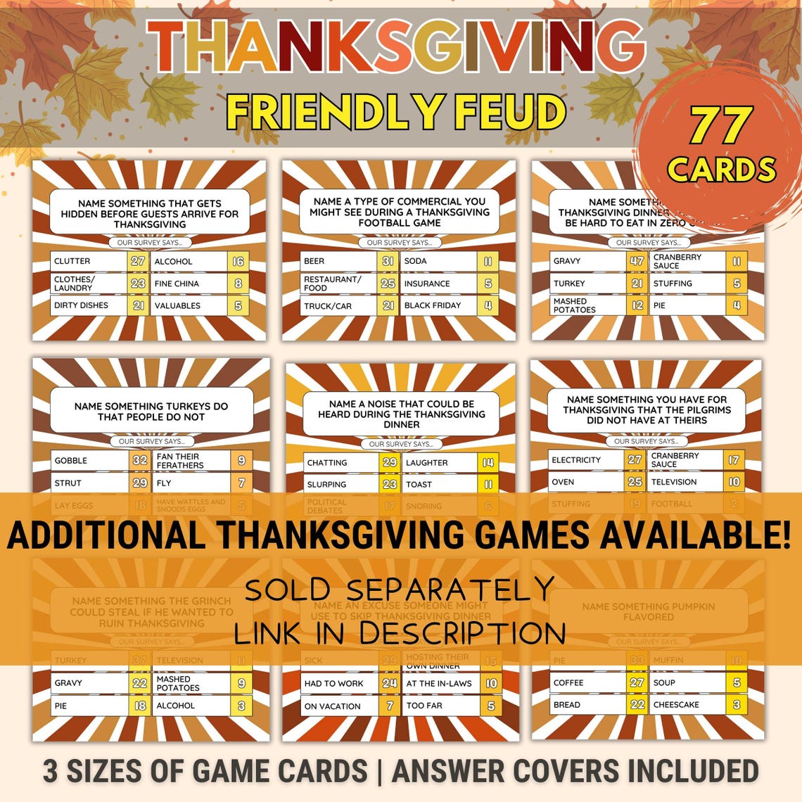 Thanksgiving Icebreaker Bingo Game, Mix and Mingle Icebreaker ...